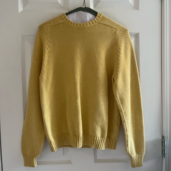 Lands' End | Sweaters | Yellow Lands End Sweater | Poshmark